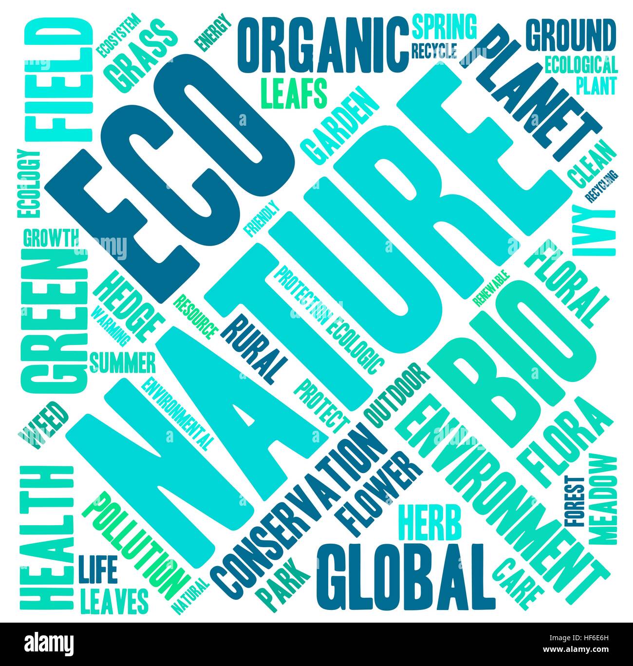 Nature word cloud on a white background Stock Vector Image & Art - Alamy