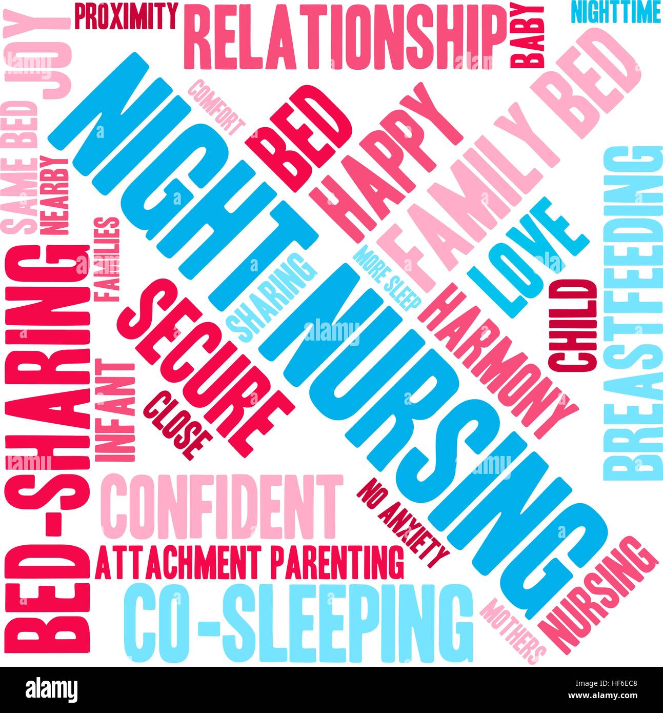 Night Nursing word cloud on a white background Stock Vector Image & Art ...