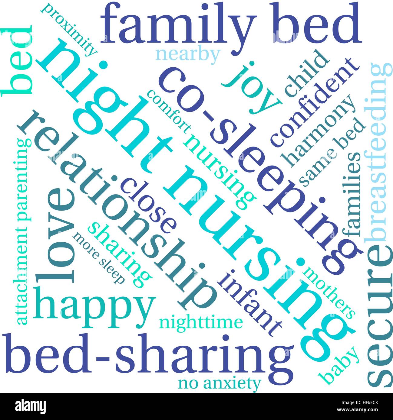Night Nursing word cloud on a white background Stock Vector Image & Art ...
