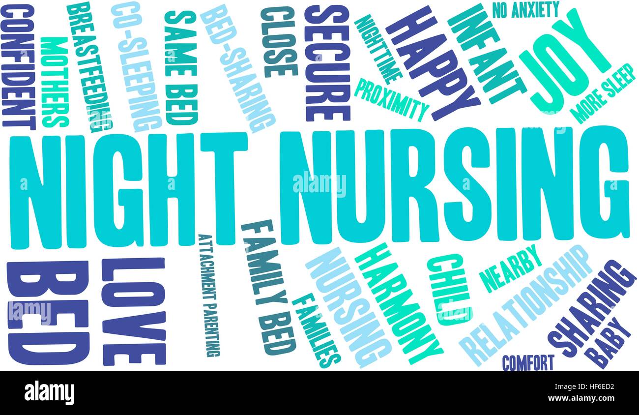 Night nursing vector vectors hi-res stock photography and images - Alamy