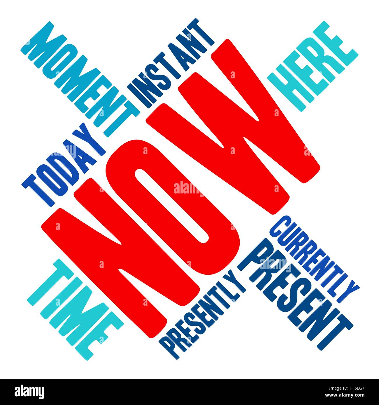 Now word cloud on a white background Stock Vector Image & Art - Alamy