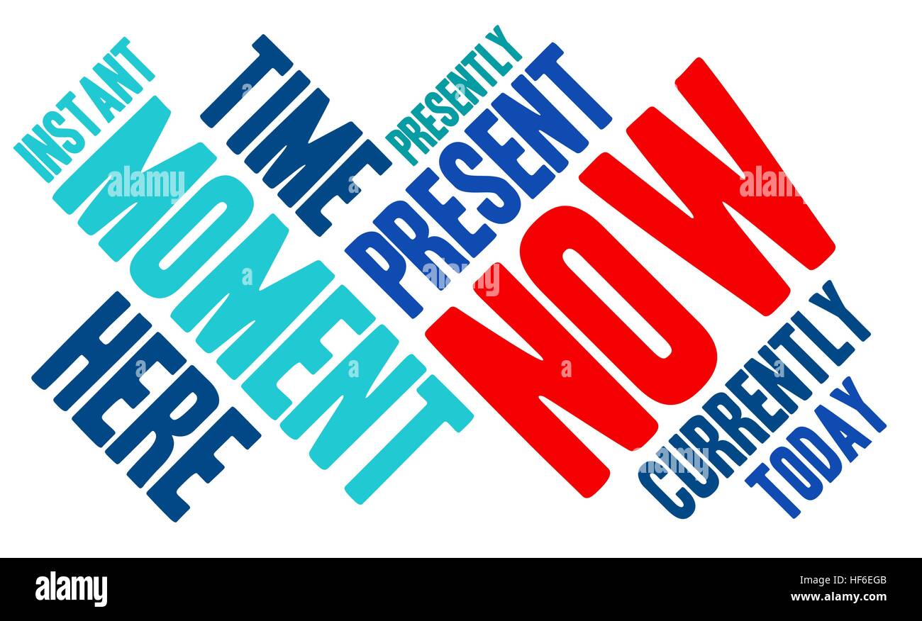 Now word cloud on a white background Stock Vector Image & Art - Alamy