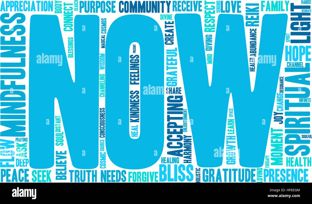 Now word cloud on a white background Stock Vector Image & Art - Alamy
