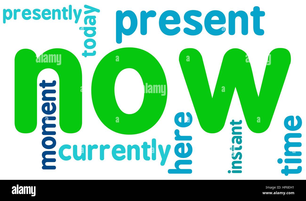 Now word cloud on a white background Stock Vector Image & Art - Alamy