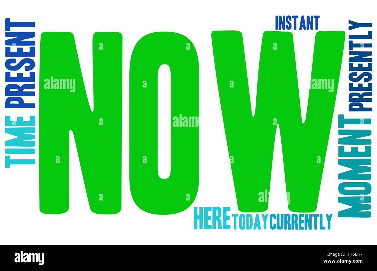 Now word cloud on a white background Stock Vector Image & Art - Alamy