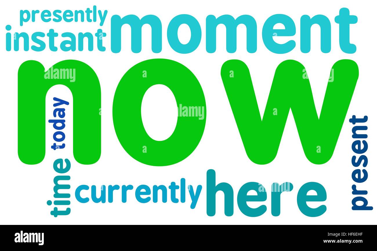 Now word cloud on a white background Stock Vector Image & Art - Alamy