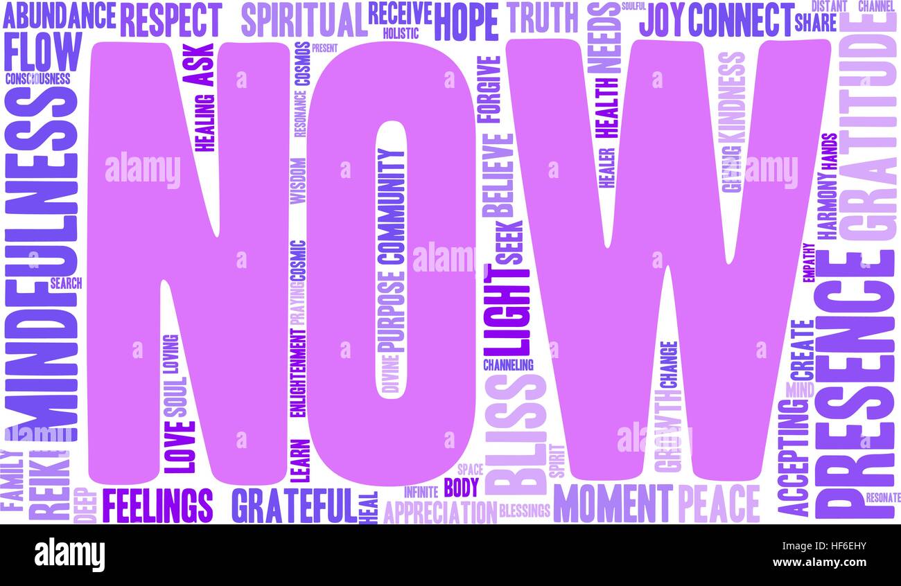 Now word cloud on a white background Stock Vector Image & Art - Alamy