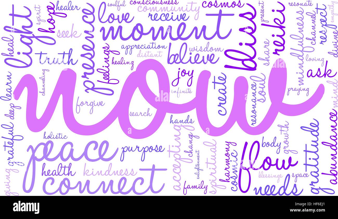 Now word cloud on a white background Stock Vector Image & Art - Alamy