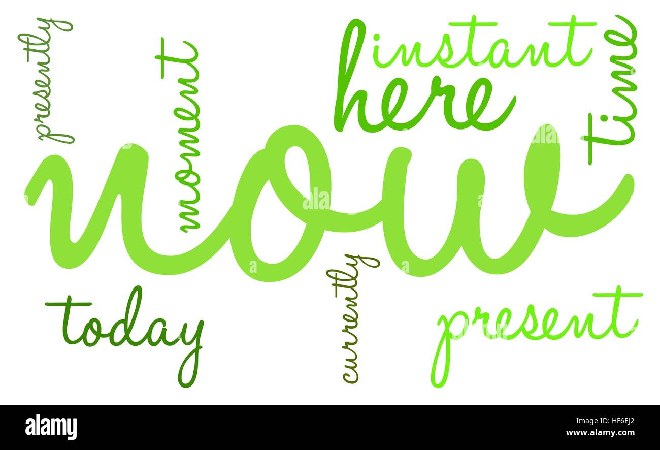 Now word cloud on a white background Stock Vector Image & Art - Alamy