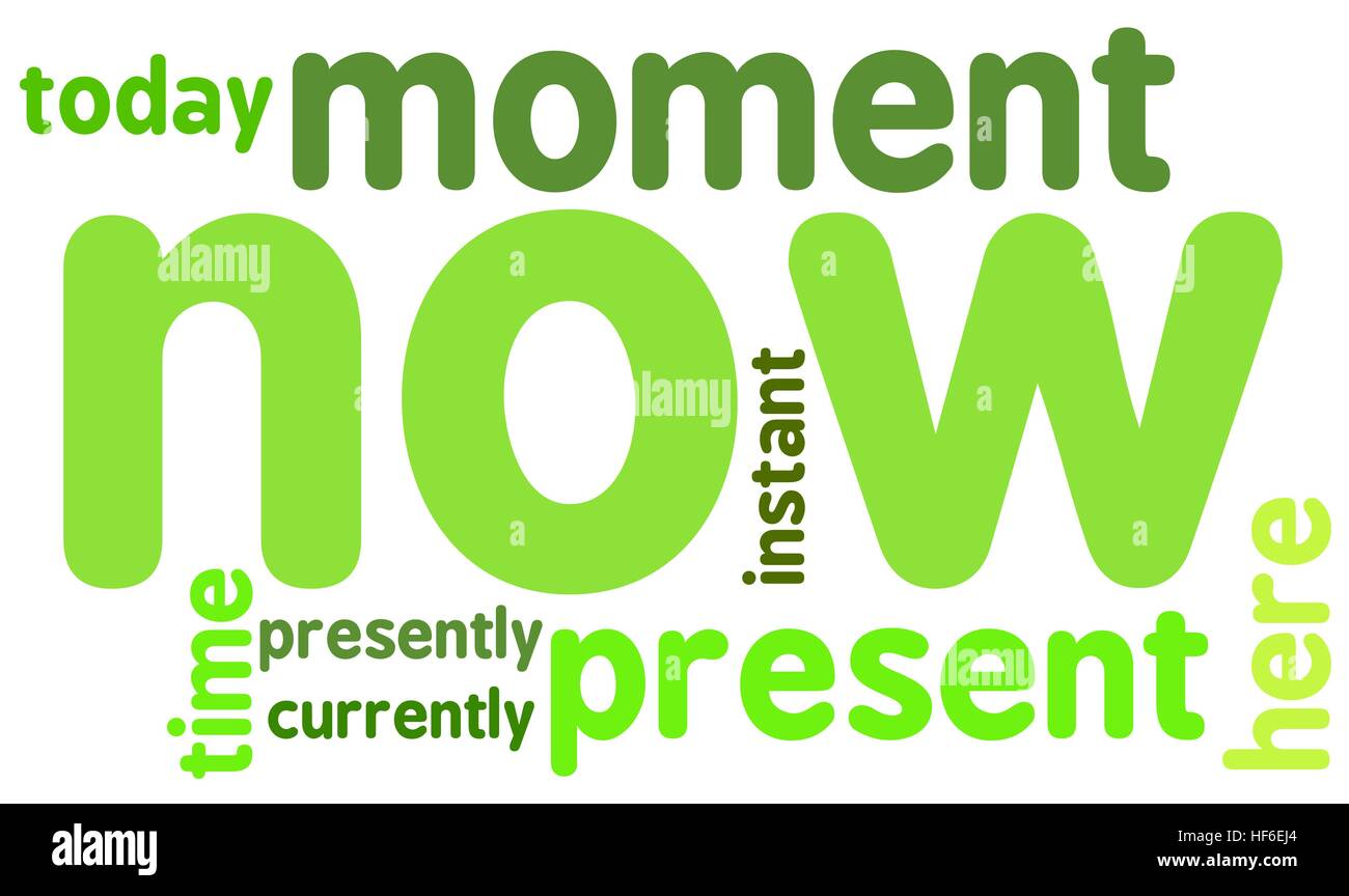 Now word cloud on a white background Stock Vector Image & Art - Alamy