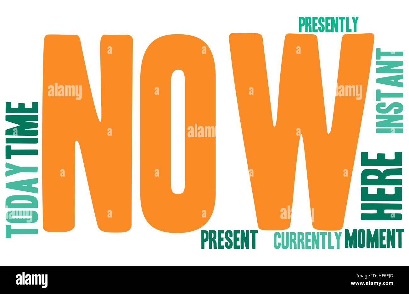 Now word cloud on a white background Stock Vector Image & Art - Alamy