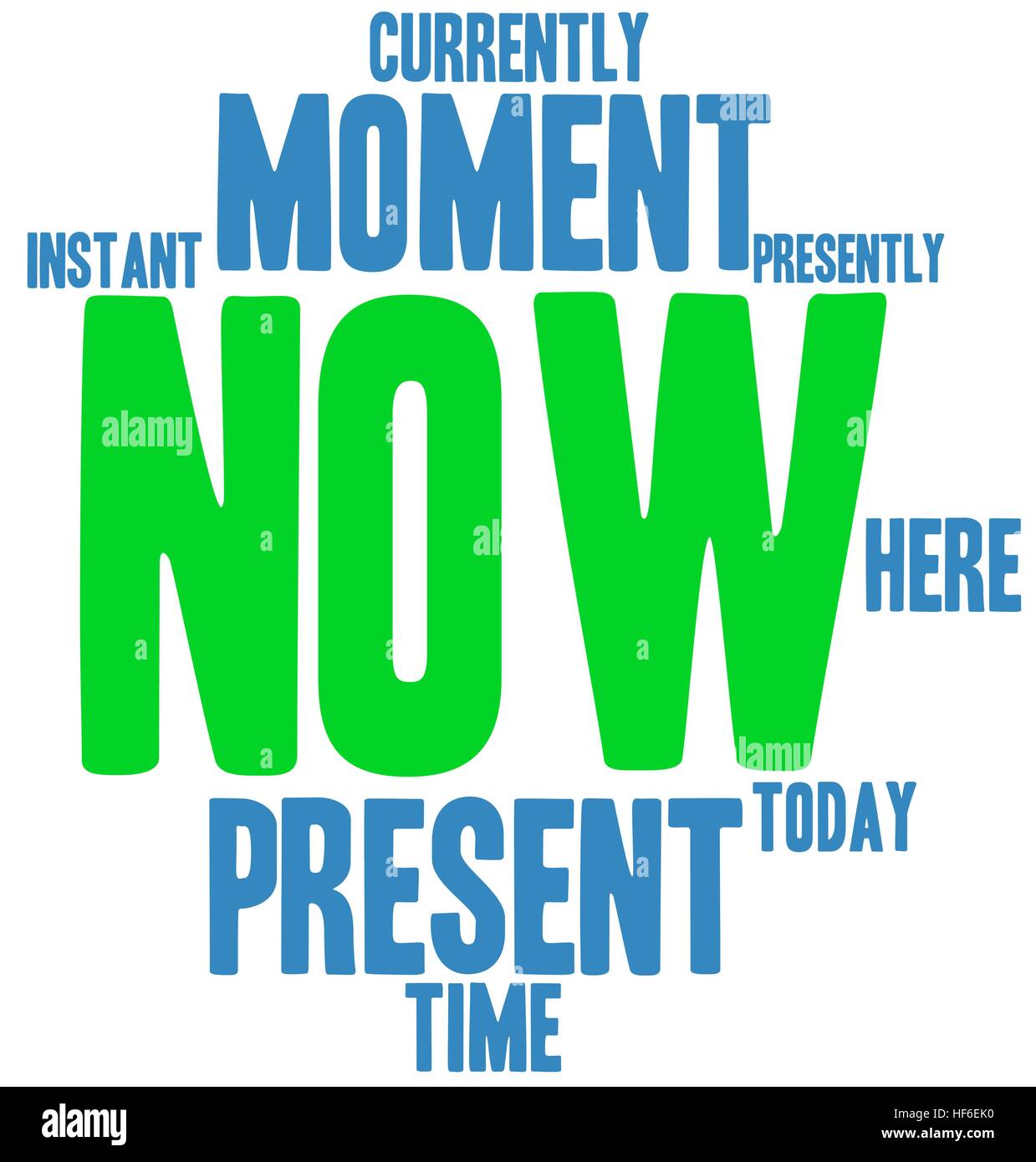 Now word cloud on a white background Stock Vector Image & Art - Alamy