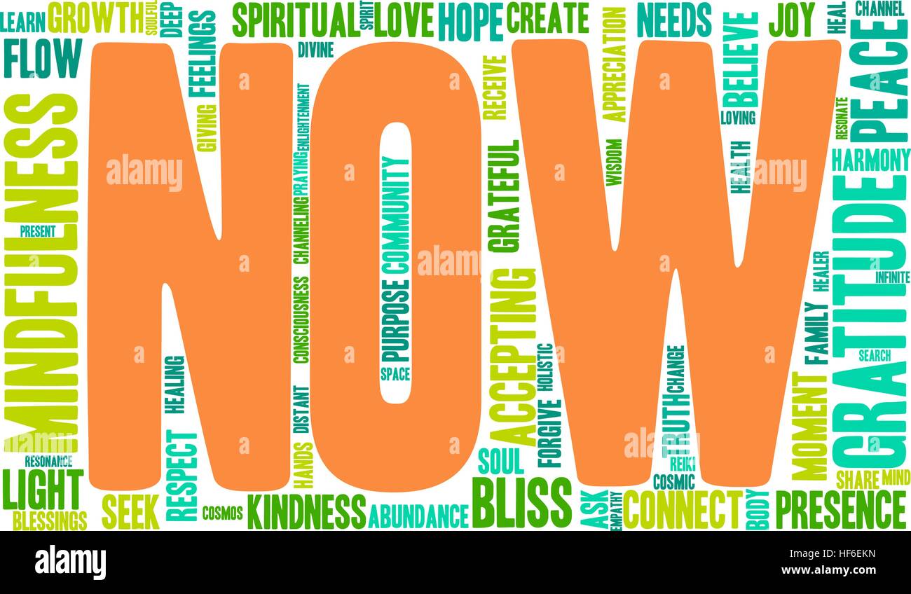 Now word cloud on a white background Stock Vector Image & Art - Alamy