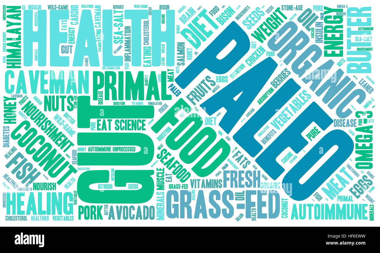 Paleo word cloud on a white background Stock Vector Image & Art - Alamy
