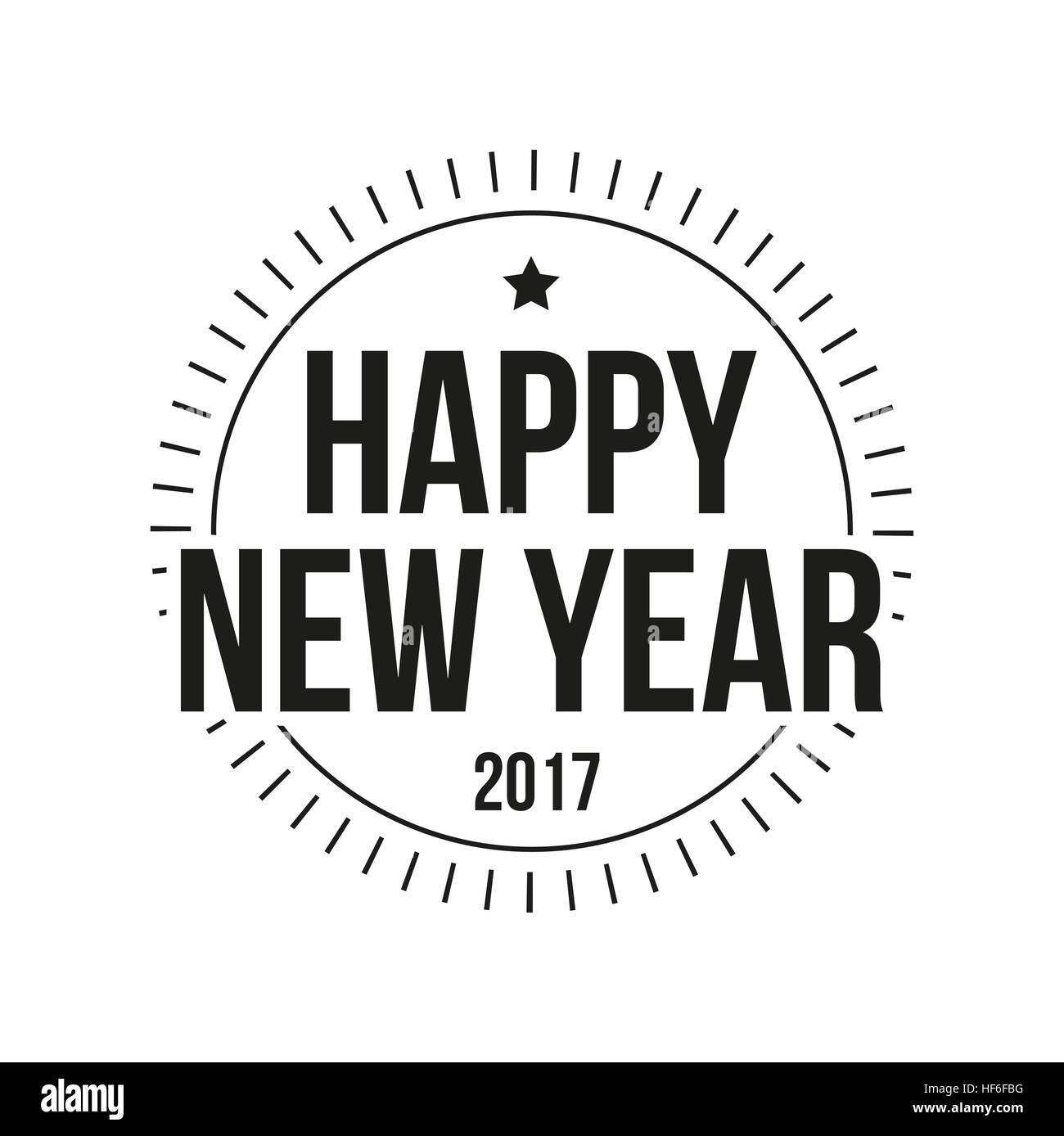 Festive new year card Cut Out Stock Images & Pictures - Alamy