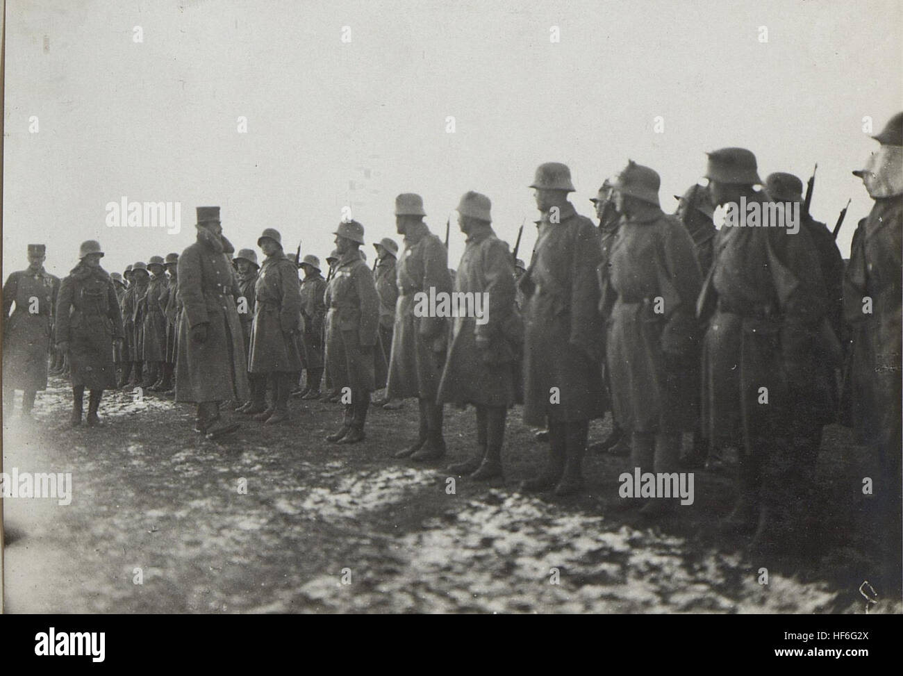 Military inspections during world war i hi-res stock photography and ...