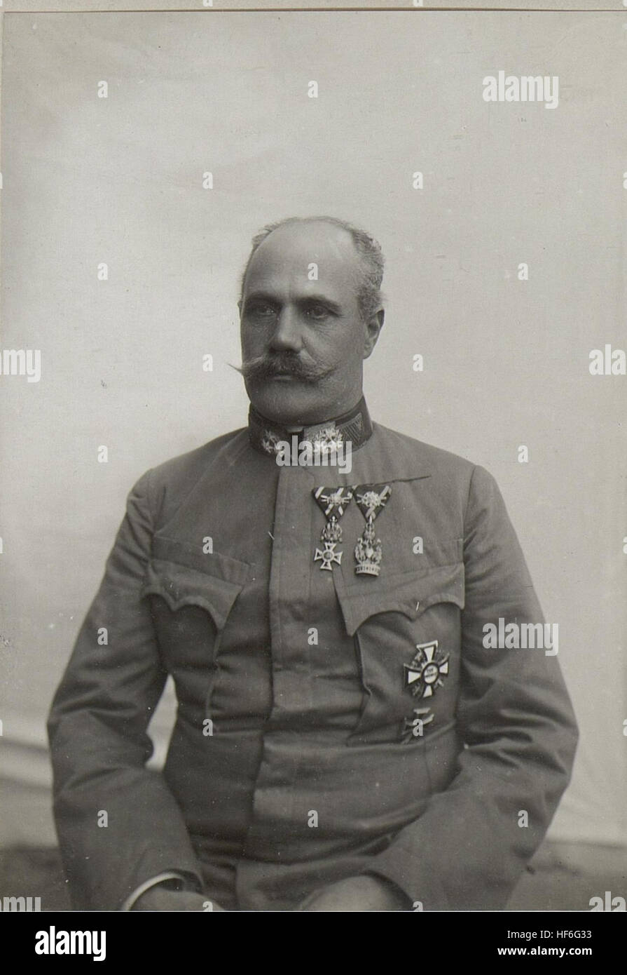 A portrait of Generaloberst KC599itek, a high-ranking officer during ...