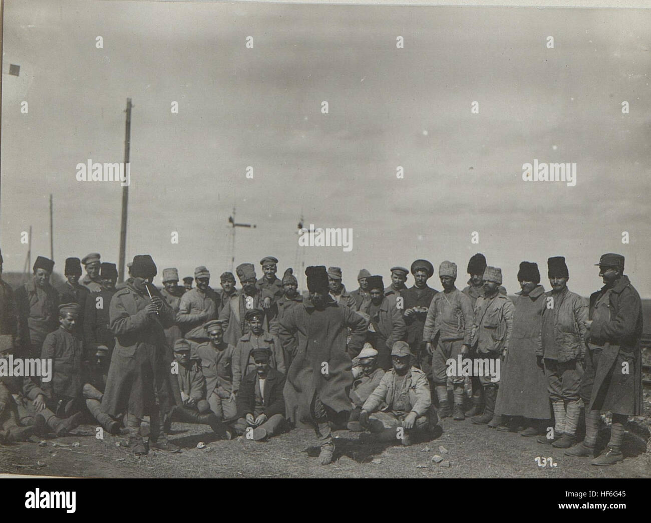 Dancing Russian soldiers in Odessa, World War I, Europeana Collections ...
