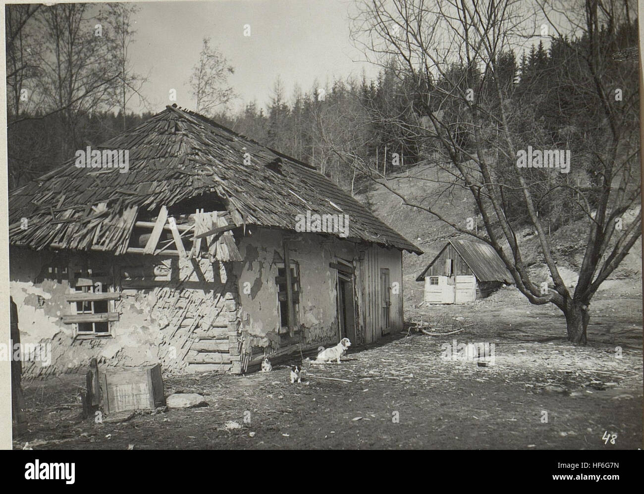 Scene from Dorna Watra, World War I, Europeana Collections, 15665258 ...