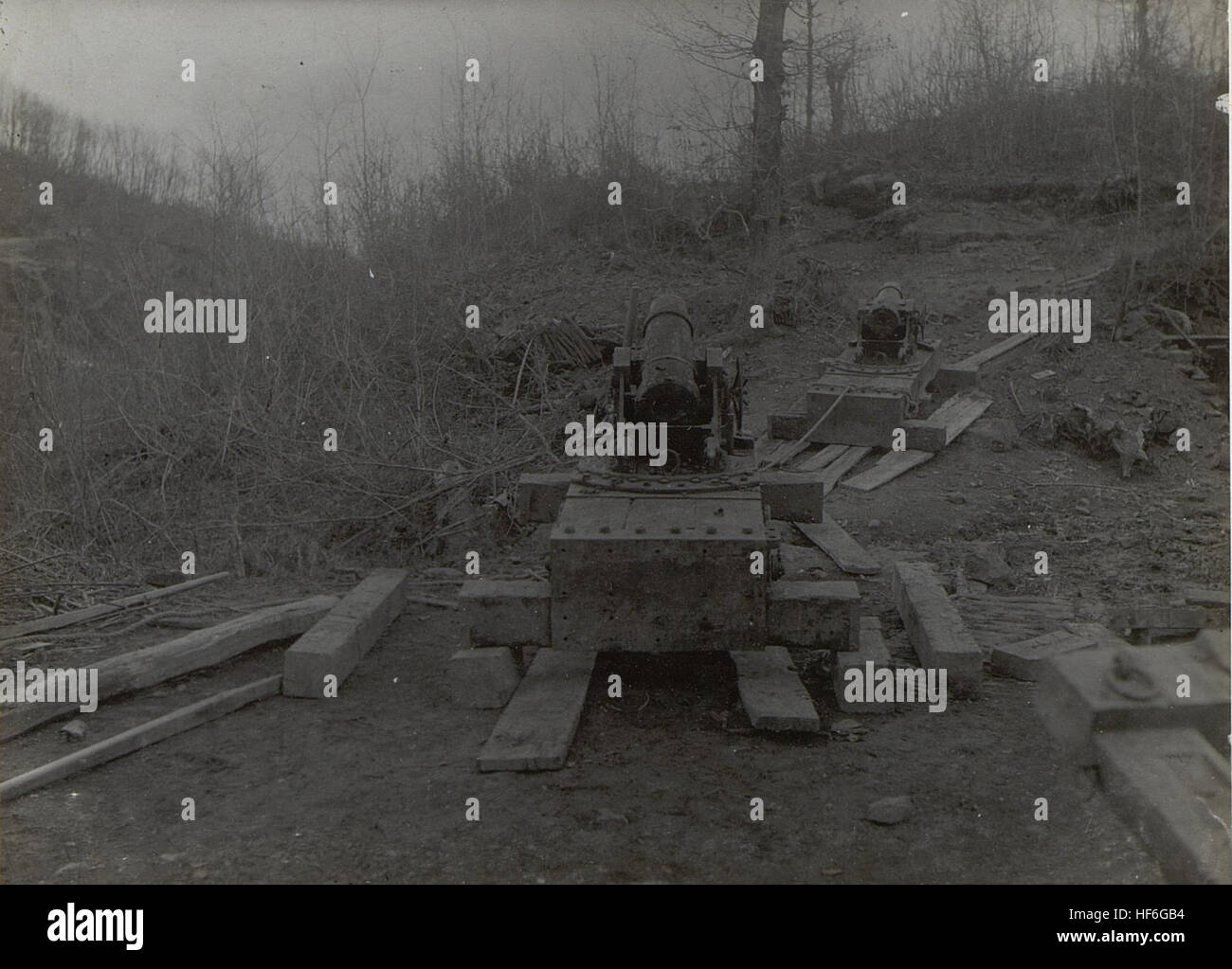 German mortars wwi hi-res stock photography and images - Alamy