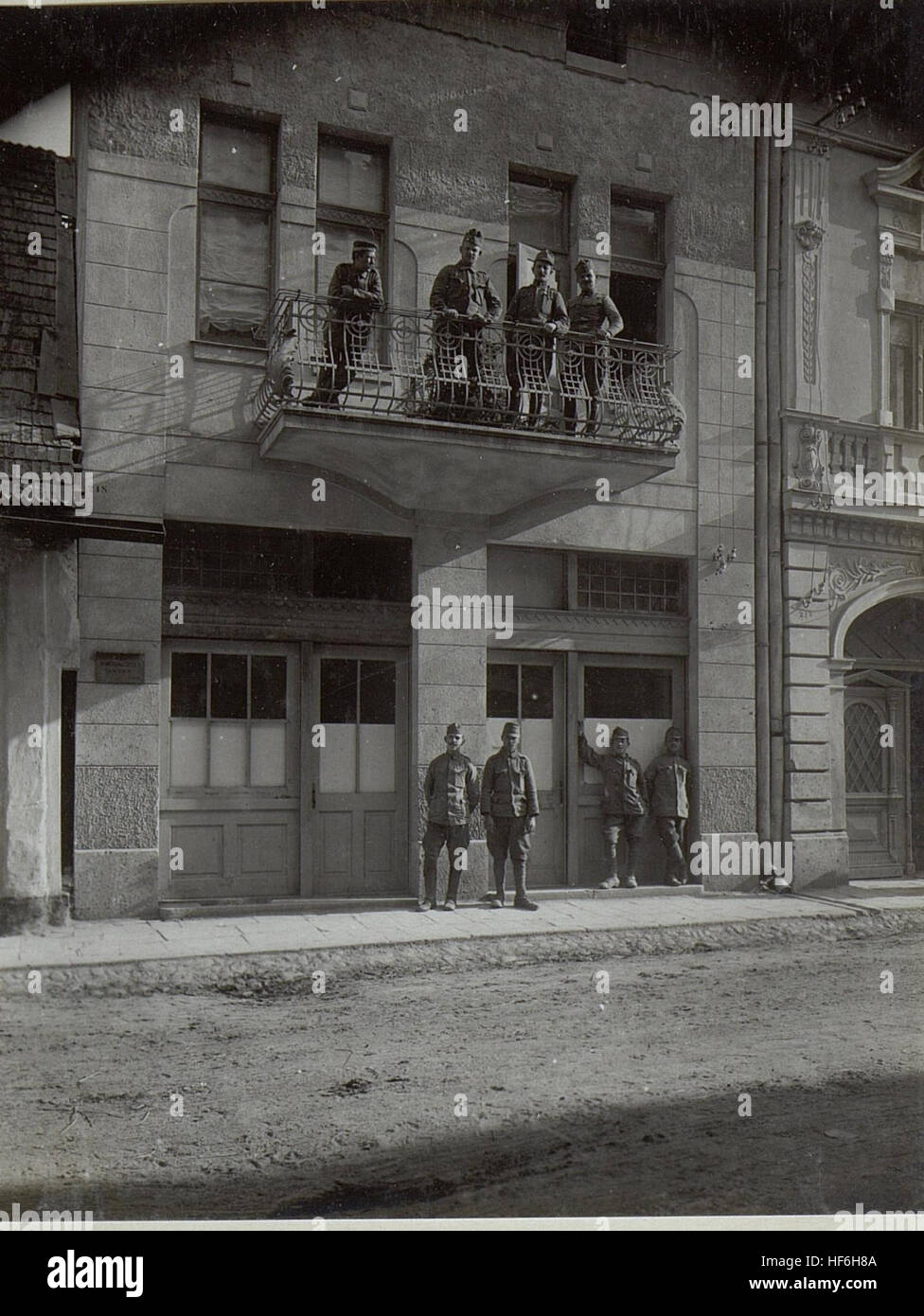 Print shop building of the surveying office 1-1 Kezdivásárhely, World ...