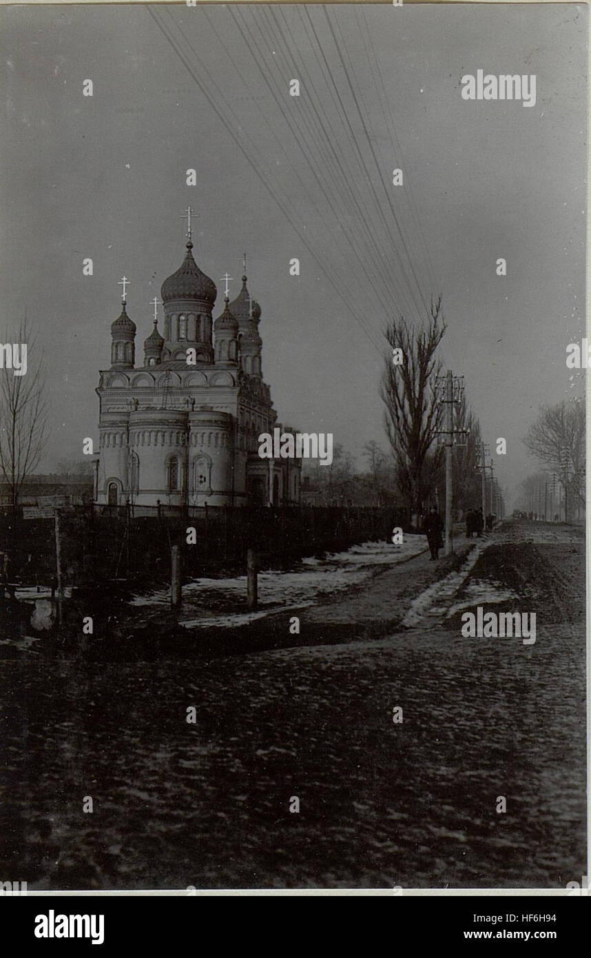 A photograph of the A.A. Gr. Kommando Cholm and the Russian Church ...
