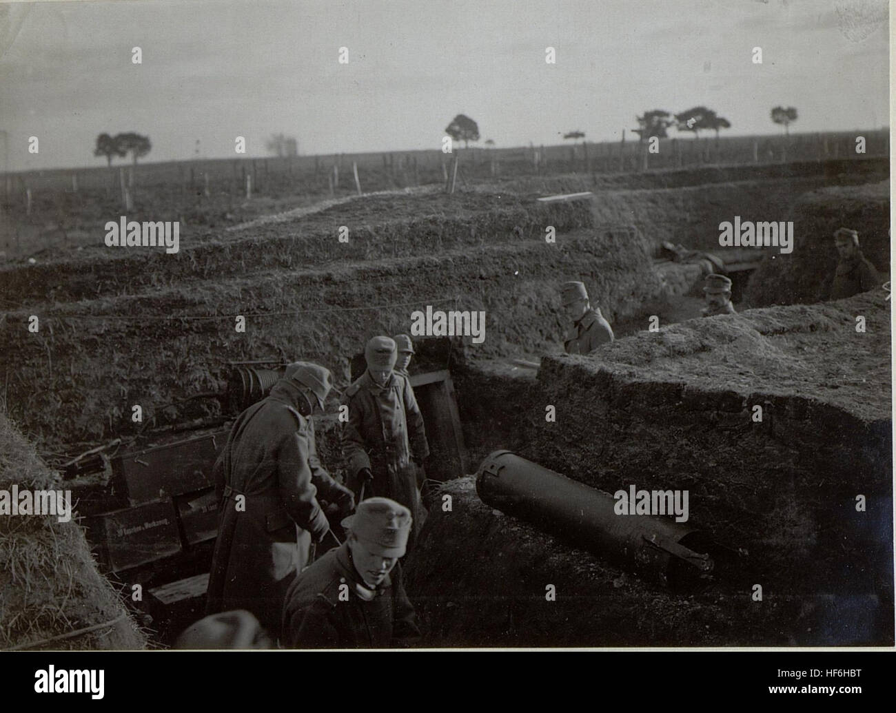 Technical course on mine tunnels, World War I, Europeana Collections ...