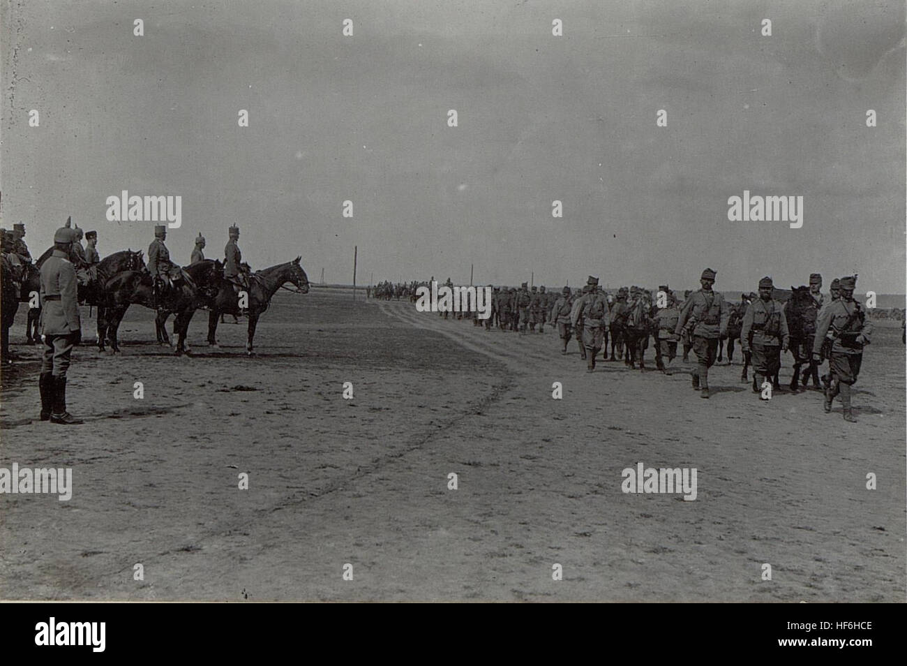 Empress’s birthday celebration and military parade during World War I ...