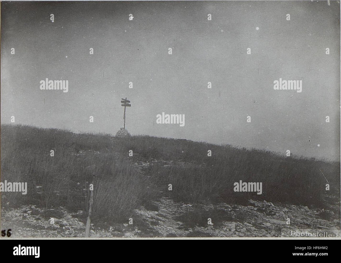 Monte Meletta, 40 meters above sea level, WWI, military surveying ...