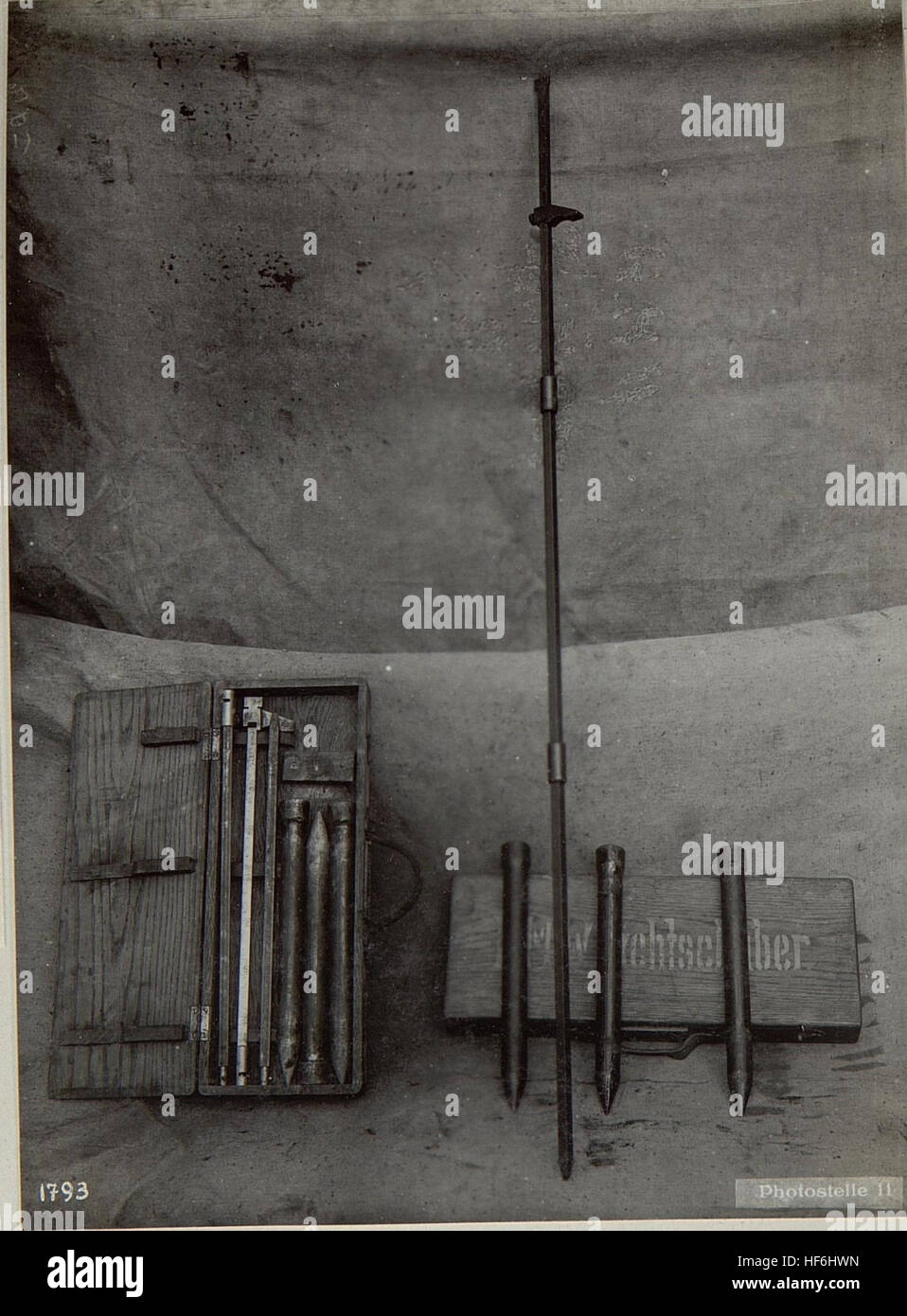A historical artifact from the German Military Survey Department 11 ...