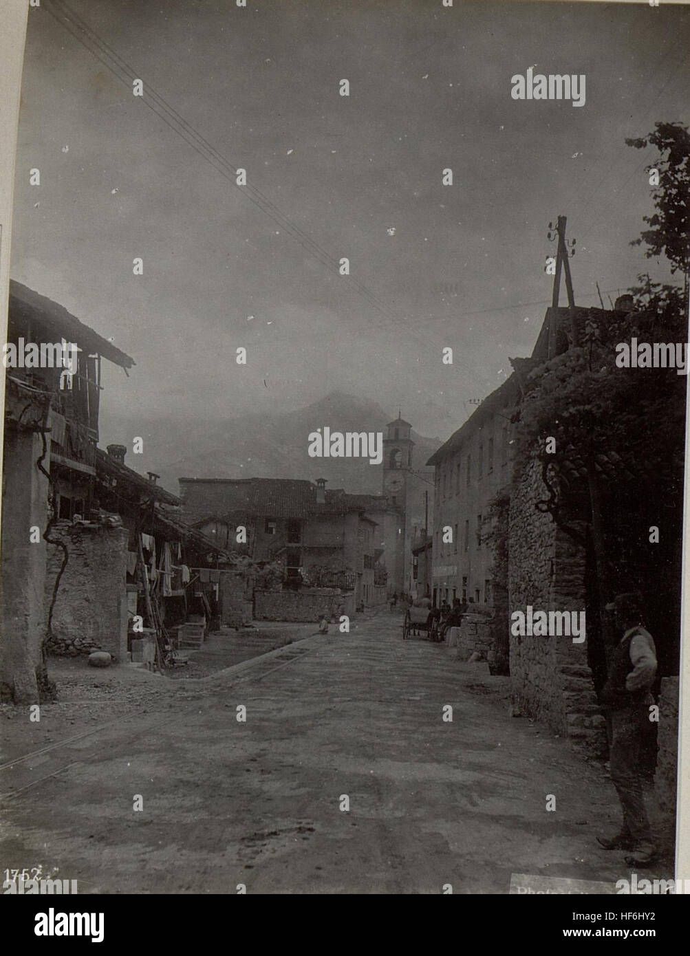 A photograph from the World War I collection, showing the military ...