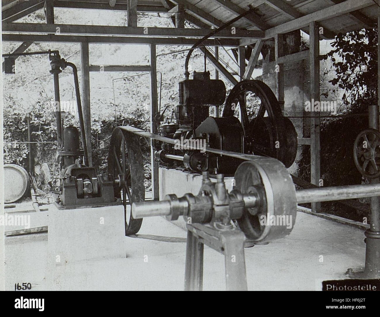 Wasserleitungsanlage in Stizzonetal, Fontana Secca, showing the first ...