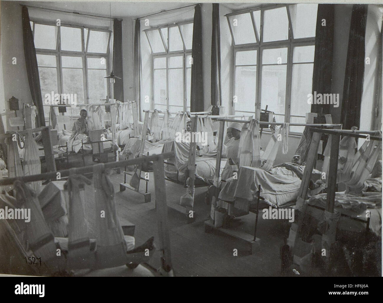 An image of the extension rooms in the reserve hospital at Jägerndorf ...