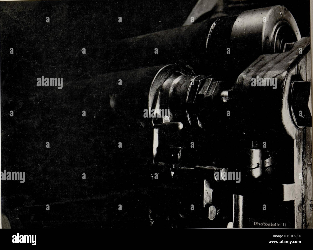 Italian 149mm self-propelled artillery gun, Werk Verena, used during ...