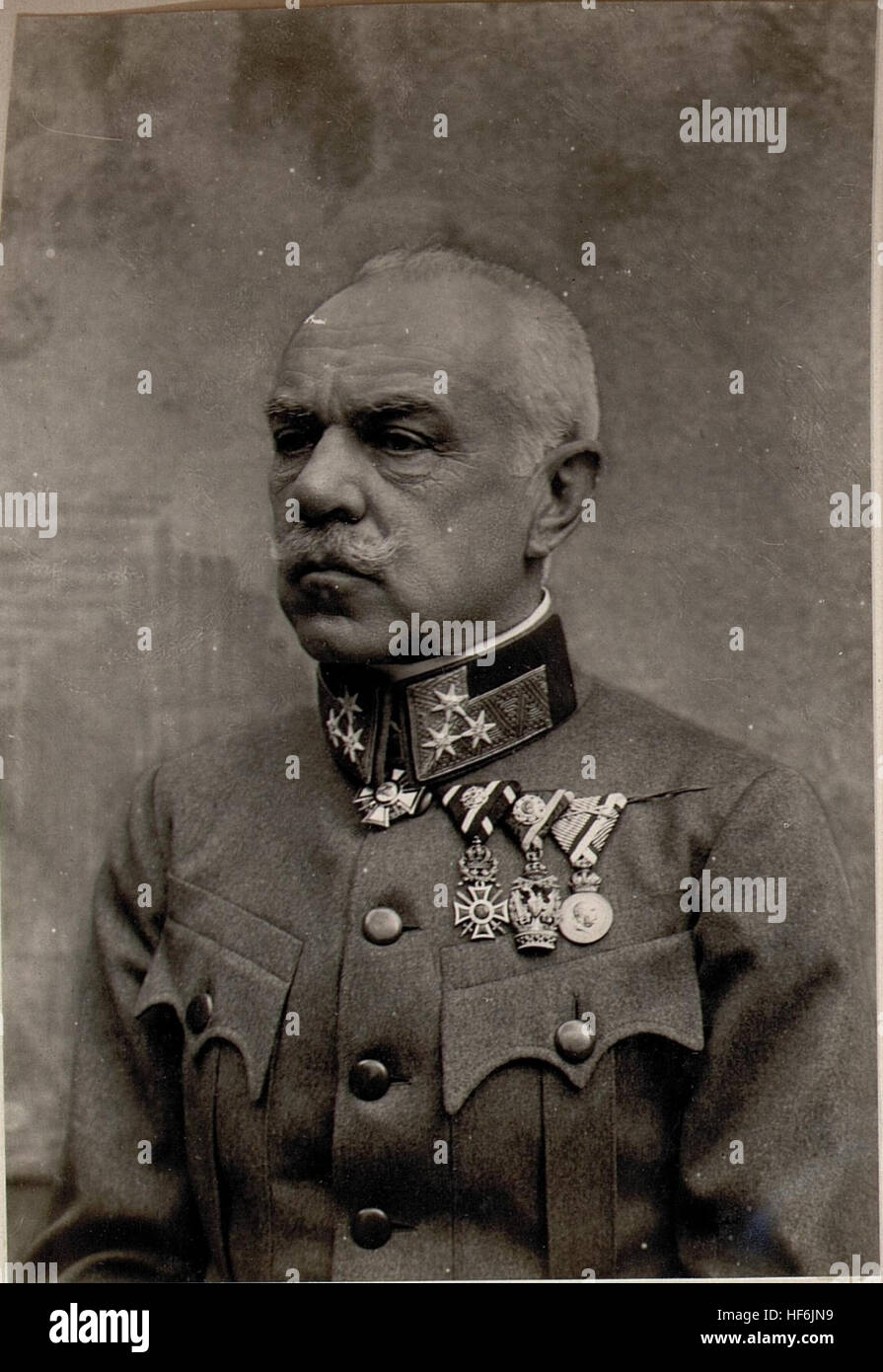 Portrait of General Krautwald, Commander of the III Corps in Trient ...