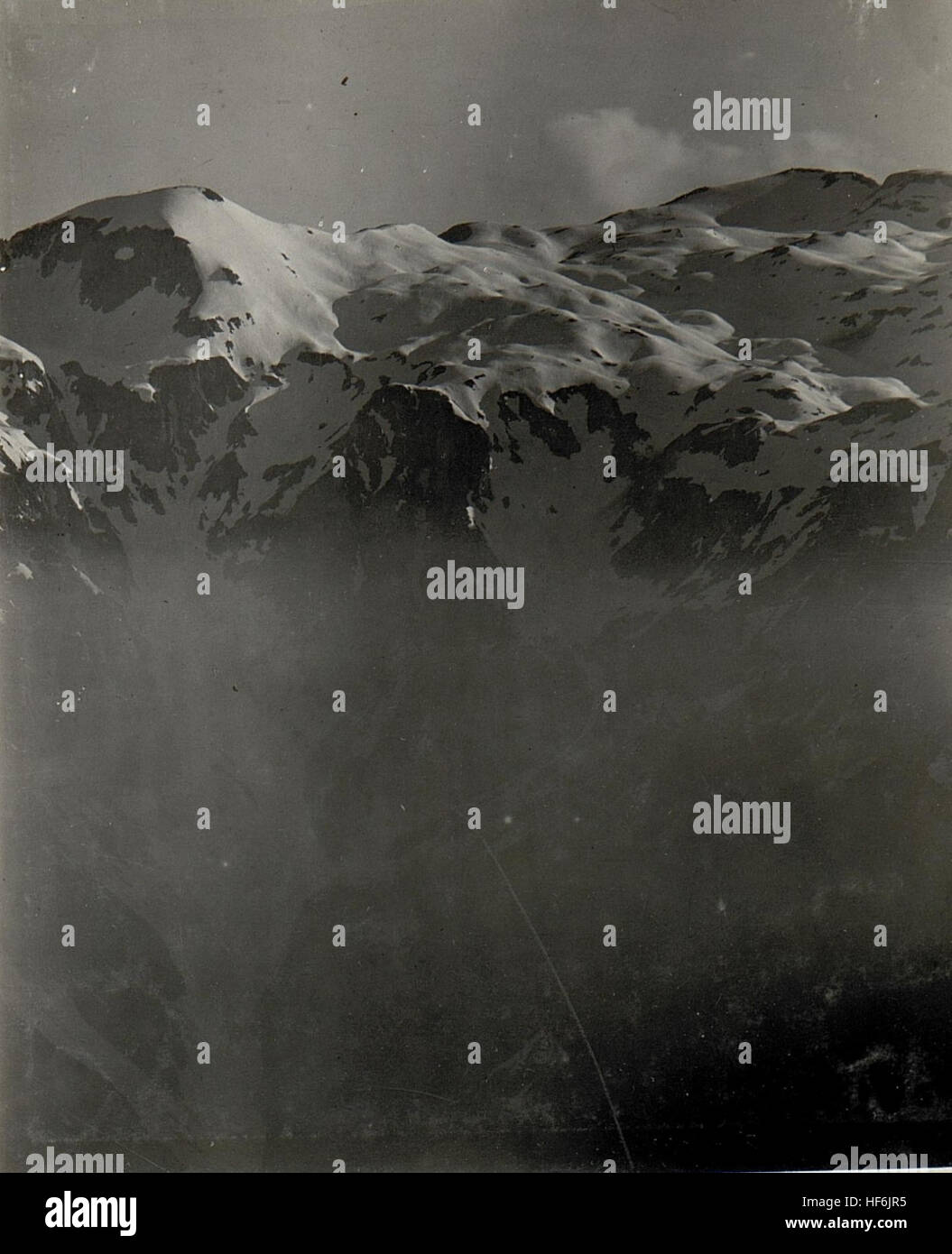 A panoramic view of Pasubio from the Borcoletta position, during World ...