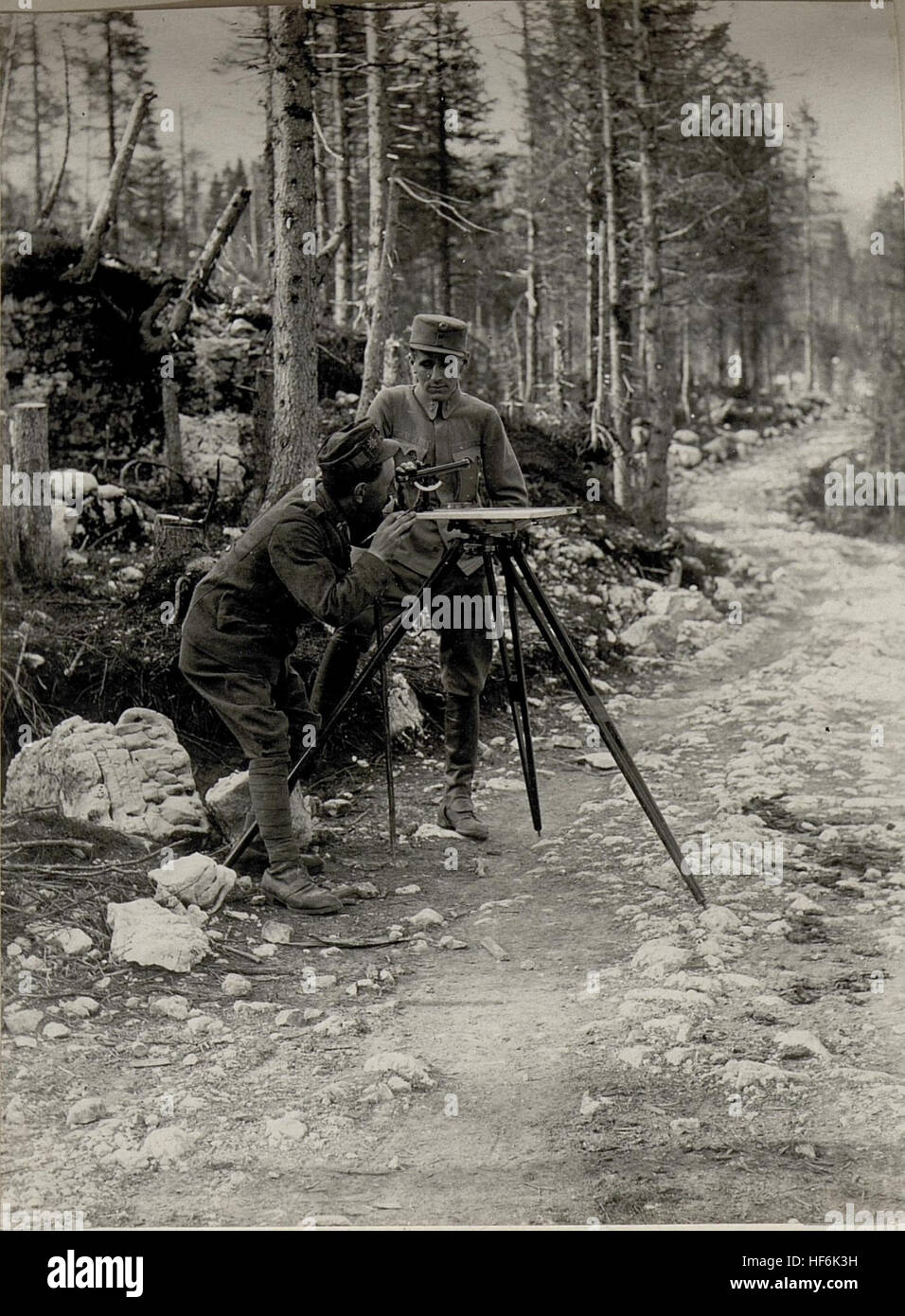 Mapping during wwi hi-res stock photography and images - Alamy