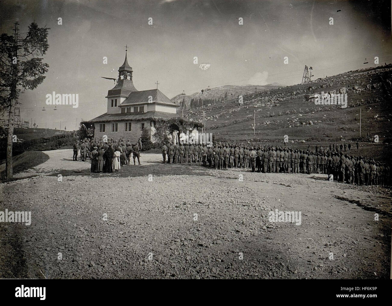 Zitakapelle inauguration in Vezzena, WWI, European conflict, First ...