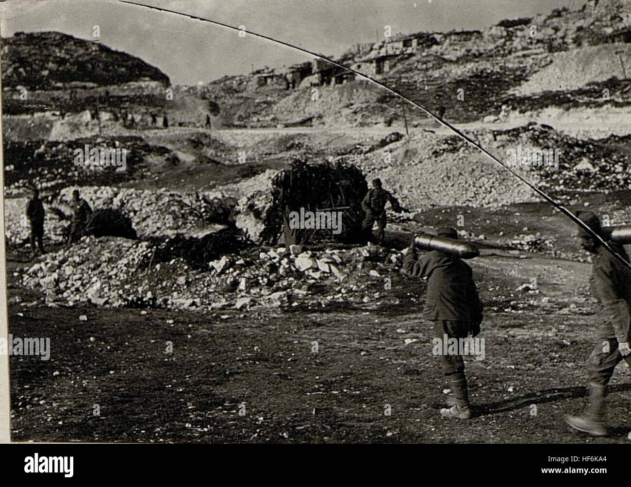 Artillery positions on western hi-res stock photography and images - Alamy