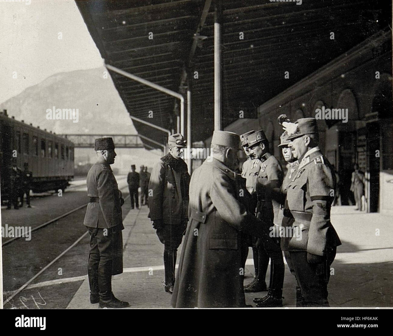 Turkish officers in Trient, World War I, Europeana Collections 1914 ...