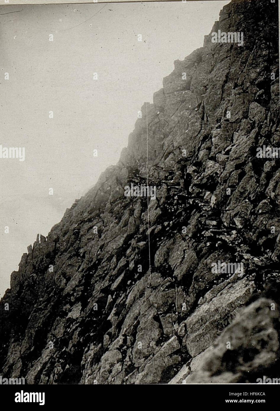 Survey of the southern part of the Stablelin East Wall during World War ...