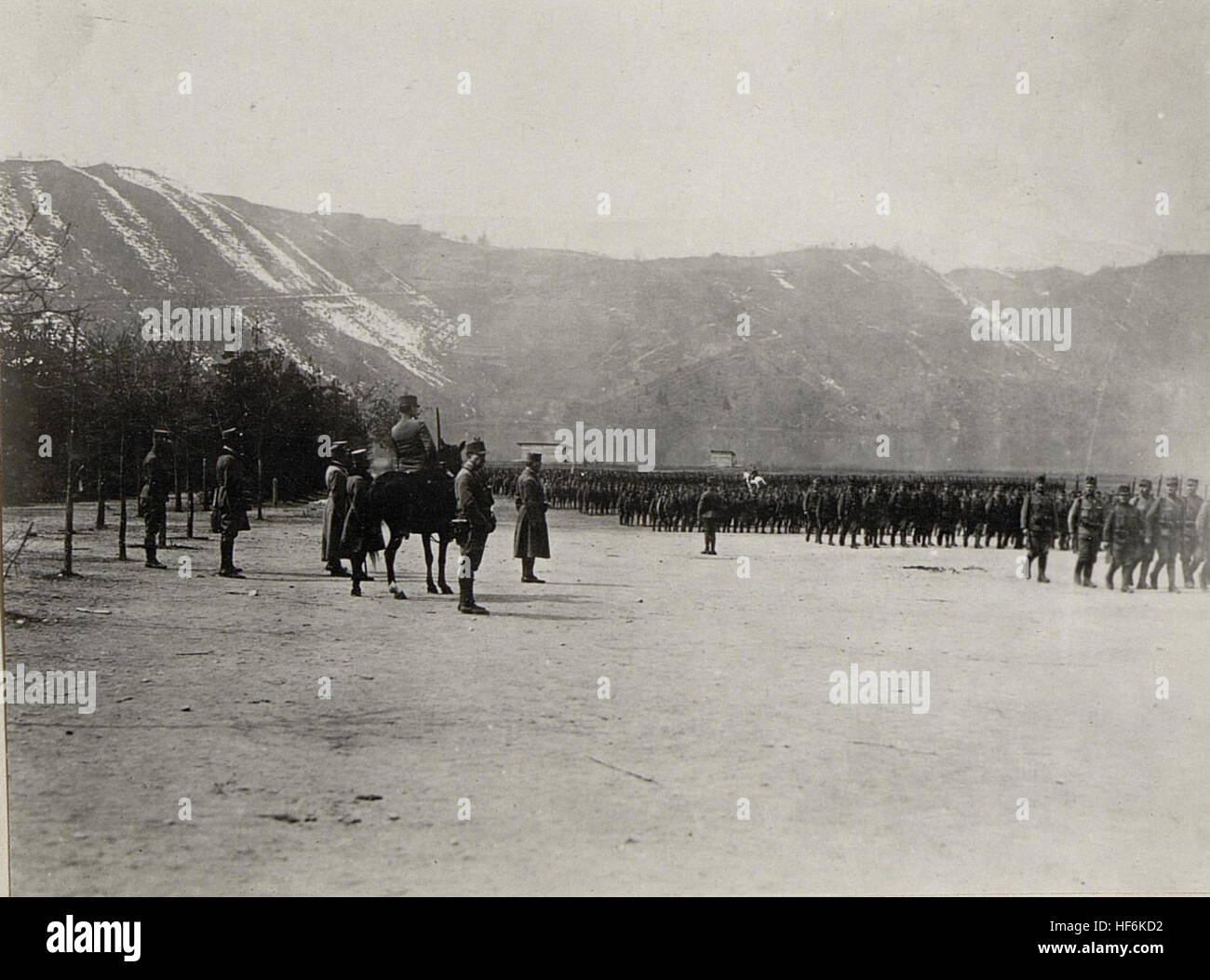A historical photograph of Field Marshal Franz Conrad von Hötzendorf in ...