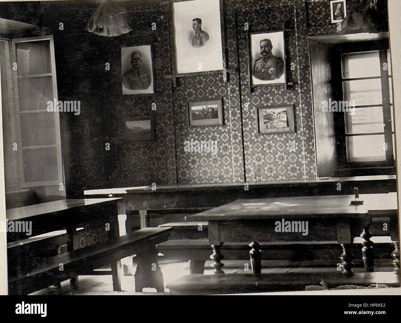 Soldiers' home during World War I, captured as part of the Europeana ...