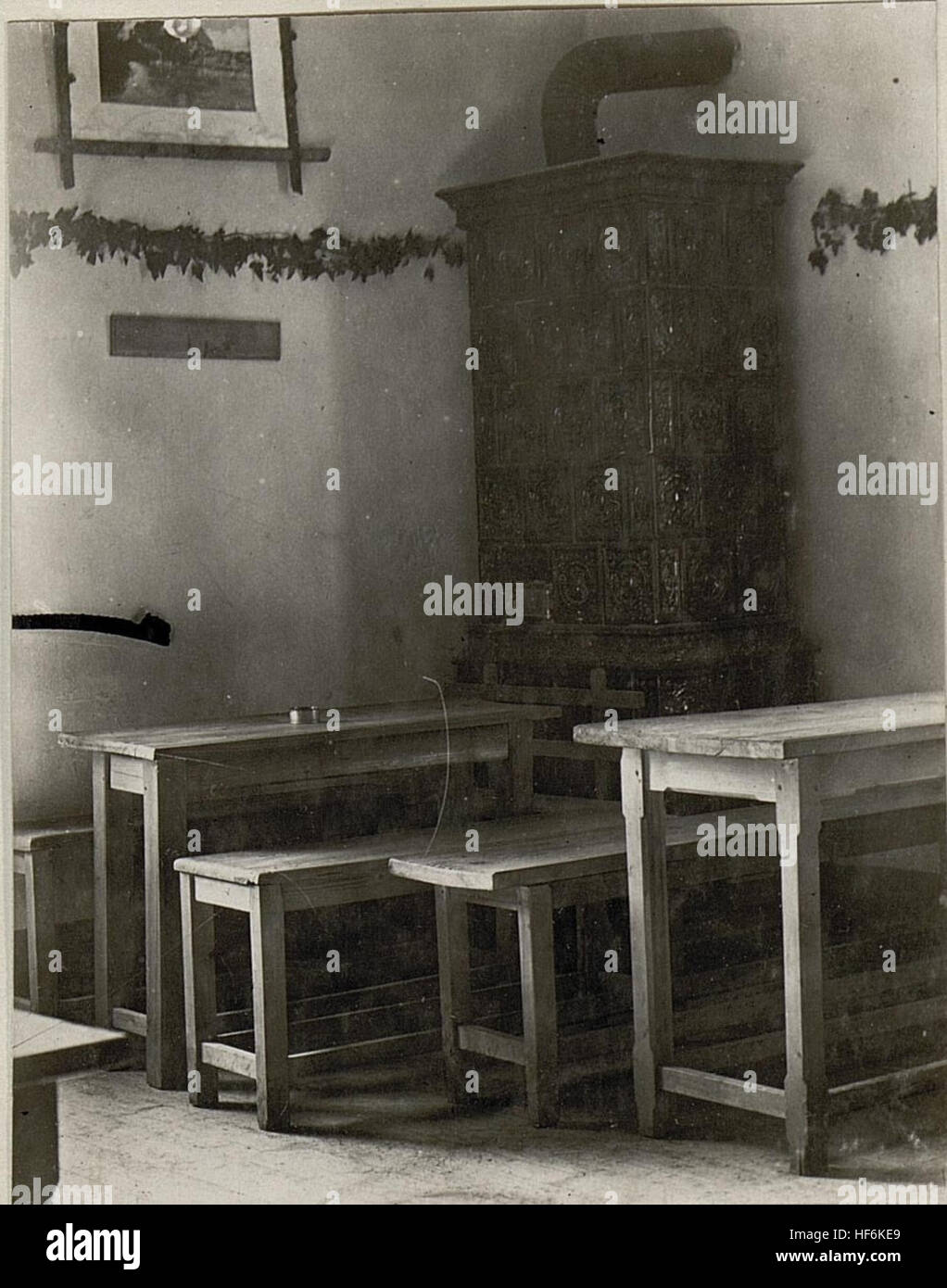 A photograph of a soldiers' home during the First World War, part of ...