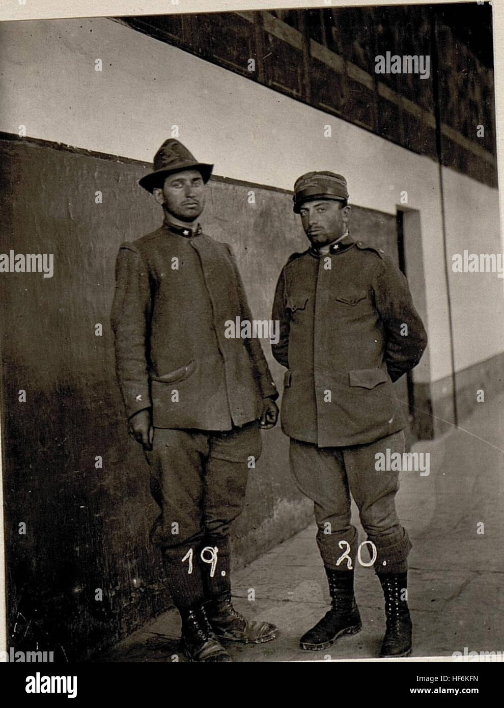 Italian prisoners of war in Trento, Italy, World War I, Europeana ...