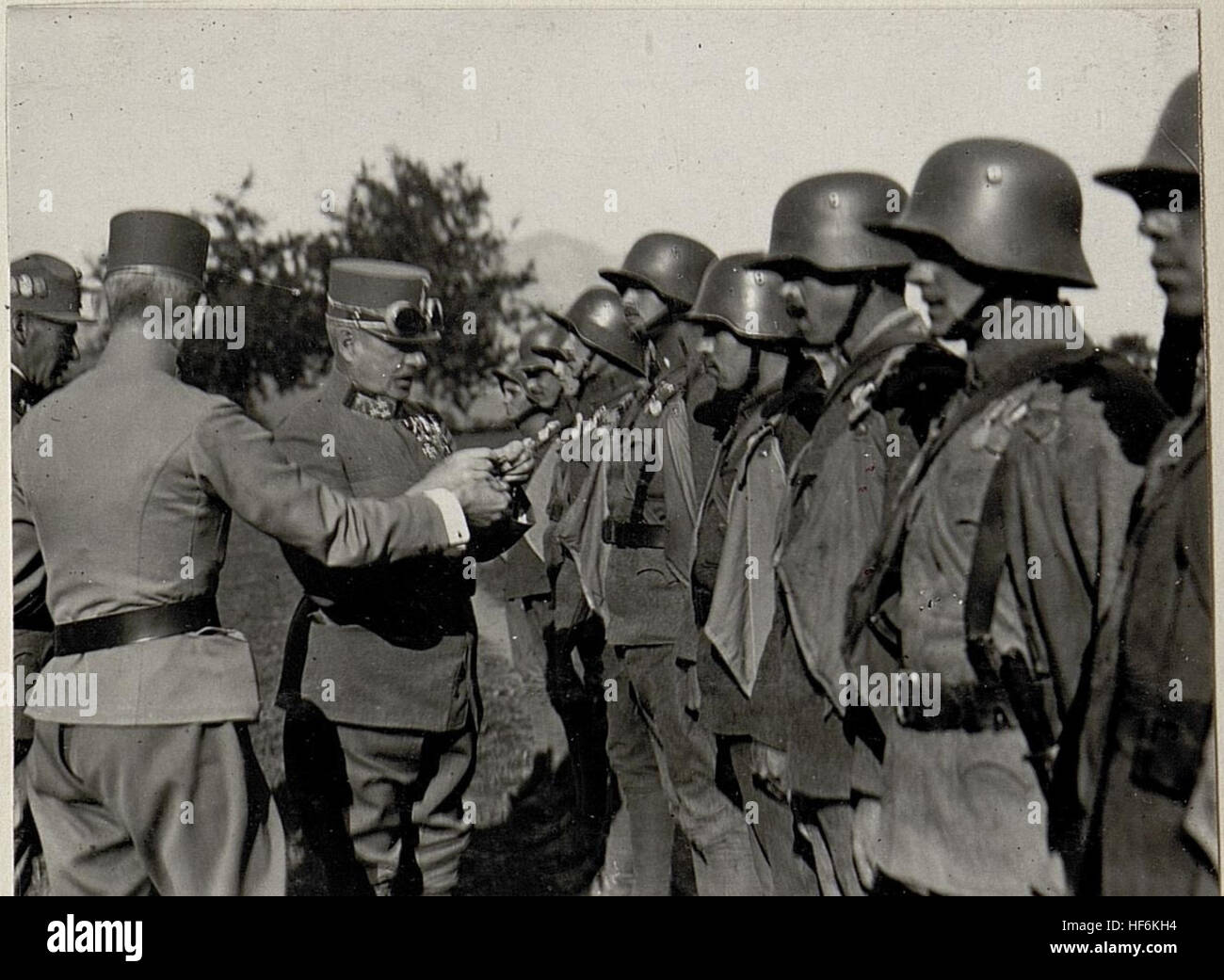 German Sturmtruppen assault course in Levico during World War I, part ...