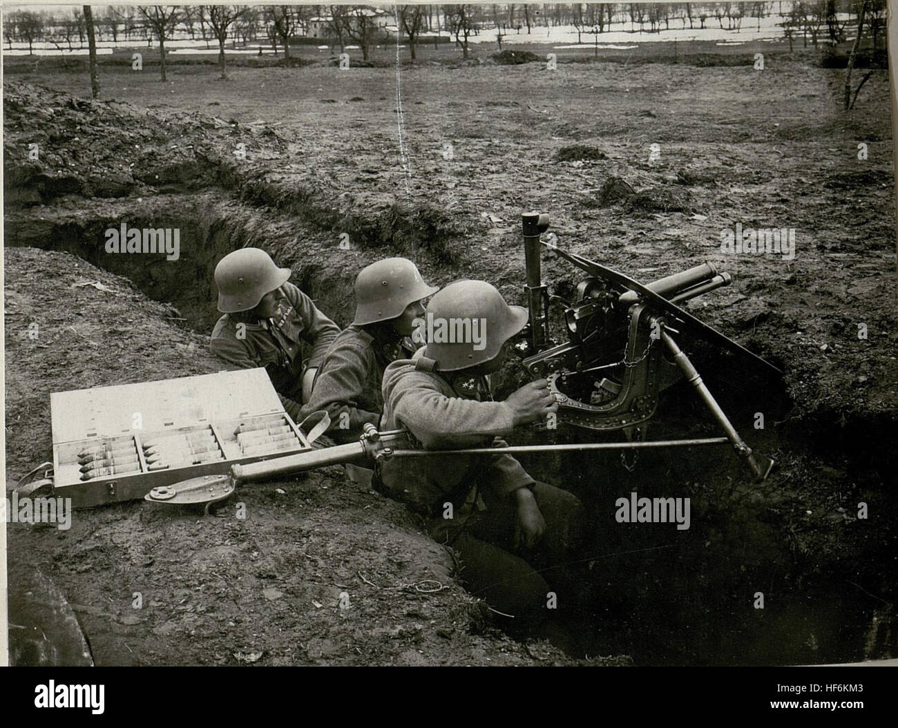 Drills of the storm battalion in Levico during World War I, captured in ...