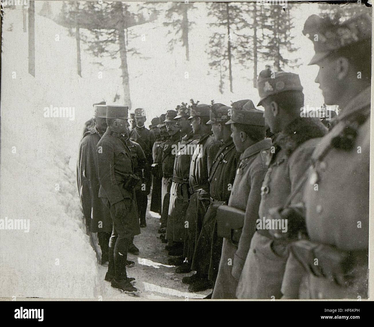 Wwi military inspection hi-res stock photography and images - Alamy