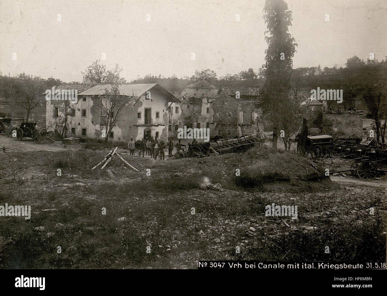 Partly unrelated to the Isonzo Front, but images from conquered ...