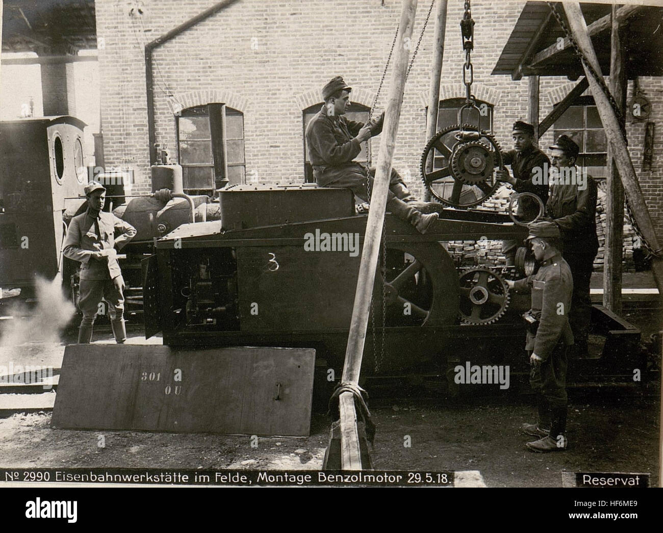 Benzol locomotive hi-res stock photography and images - Alamy